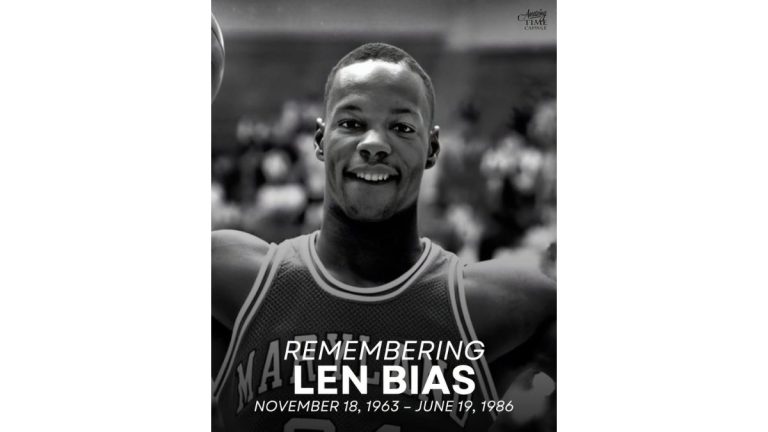 Landover, Maryland Basketball Star Len Bias, 22, Dead 40 Years: The ...